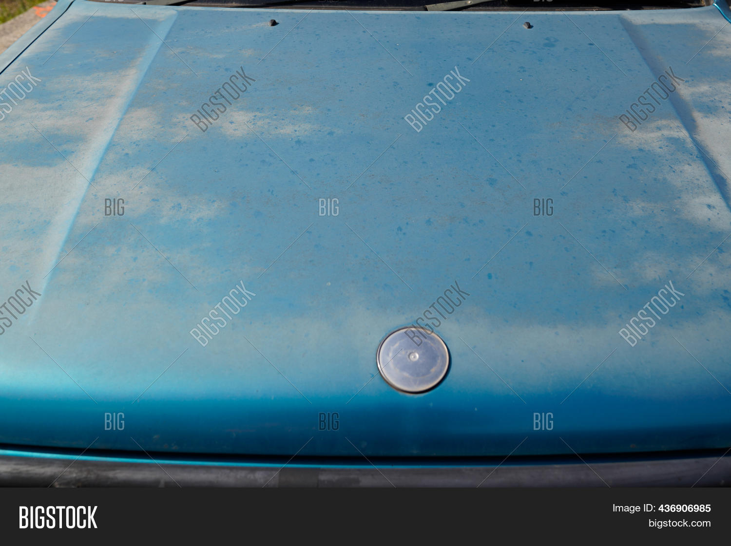 Old Car Bonnet Engine Image & Photo (Free Trial) | Bigstock