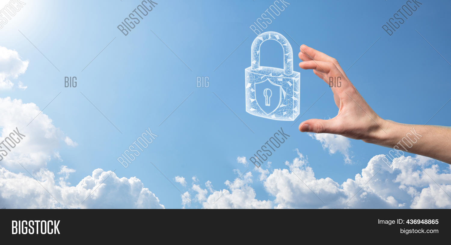 Male Hand Holding Lock Image & Photo (Free Trial) | Bigstock