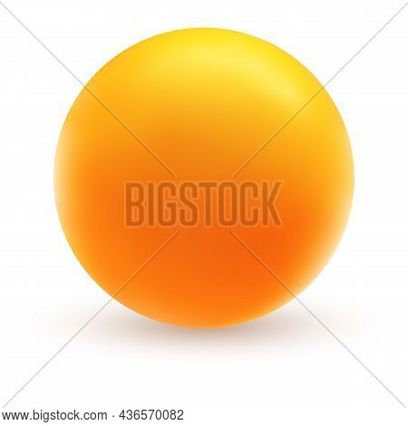 Orange Ball Isolated Vector & Photo (Free Trial) | Bigstock