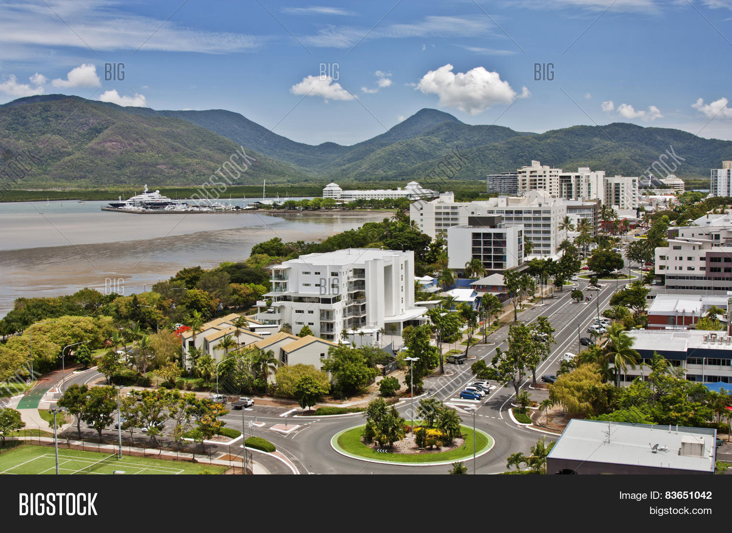 Aerial View Cairns Qld Image & Photo (Free Trial) | Bigstock