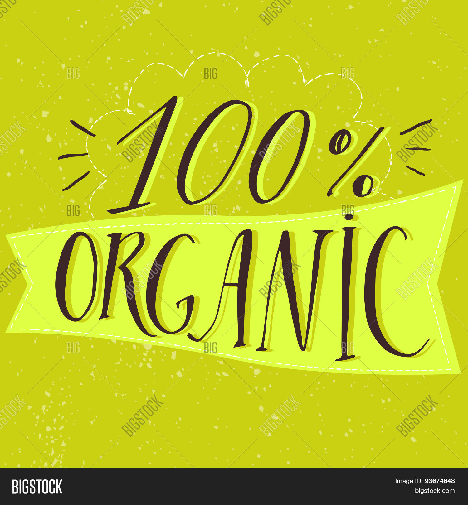 Organic Lettering Vector & Photo (Free Trial) | Bigstock