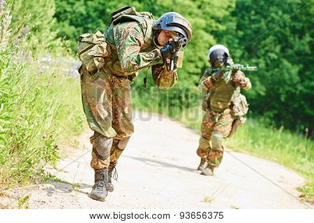 Military. Two Soldier Image & Photo (Free Trial) | Bigstock