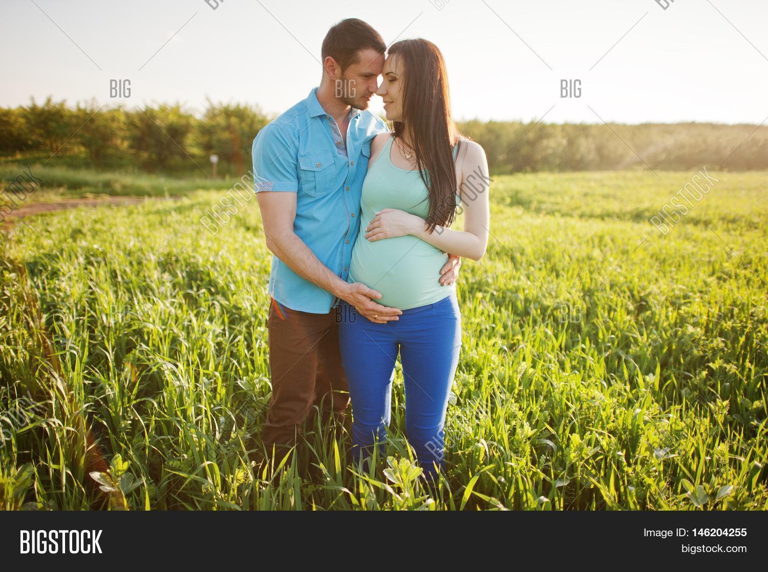 Happy Pregnant Couple Image & Photo (Free Trial) | Bigstock