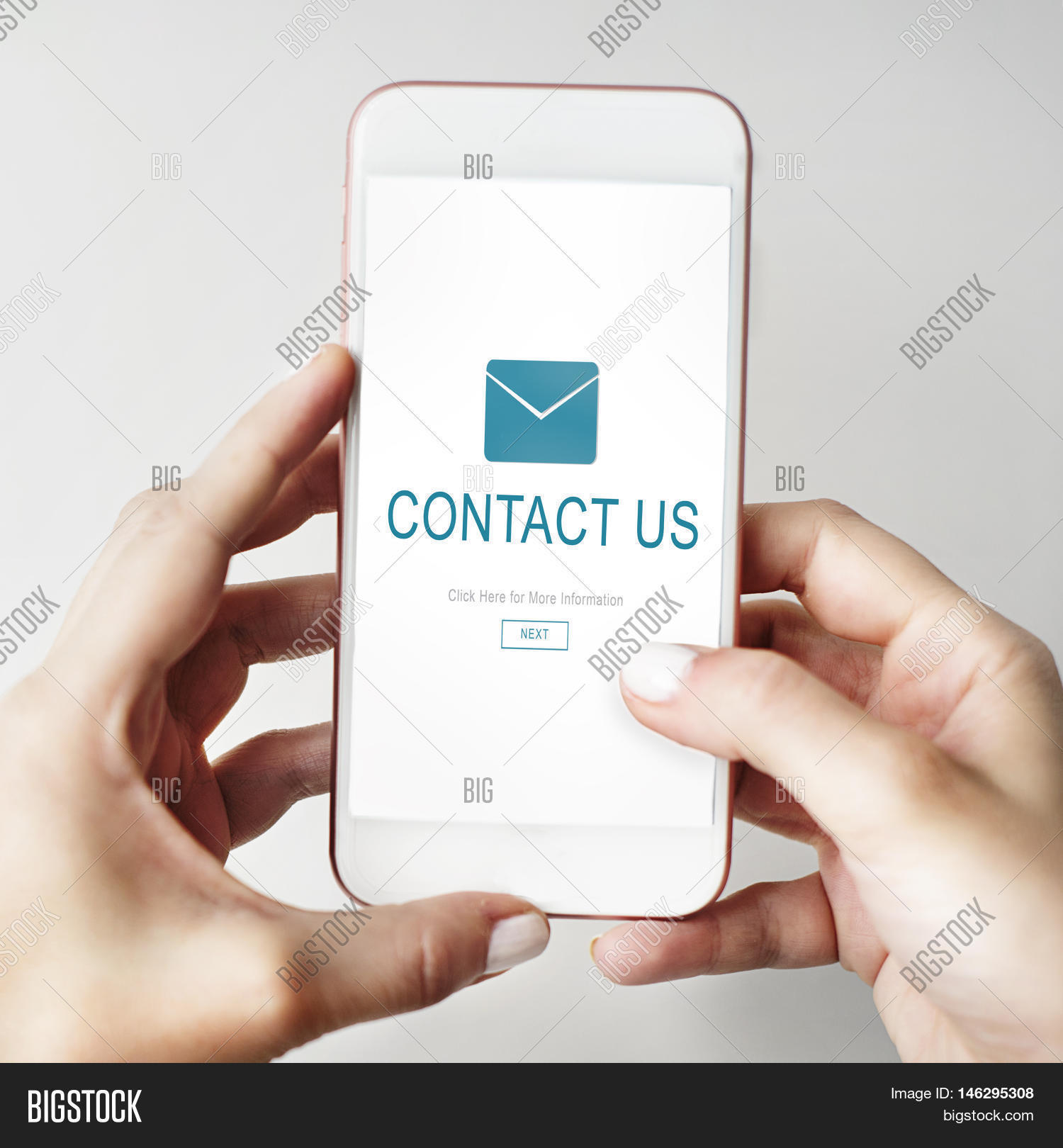 Contact Us Messaging Image & Photo (Free Trial) | Bigstock