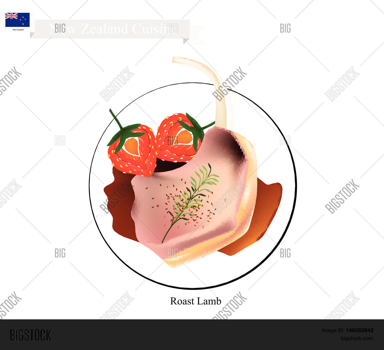New Zealand Cuisine Vector & Photo (Free Trial) | Bigstock