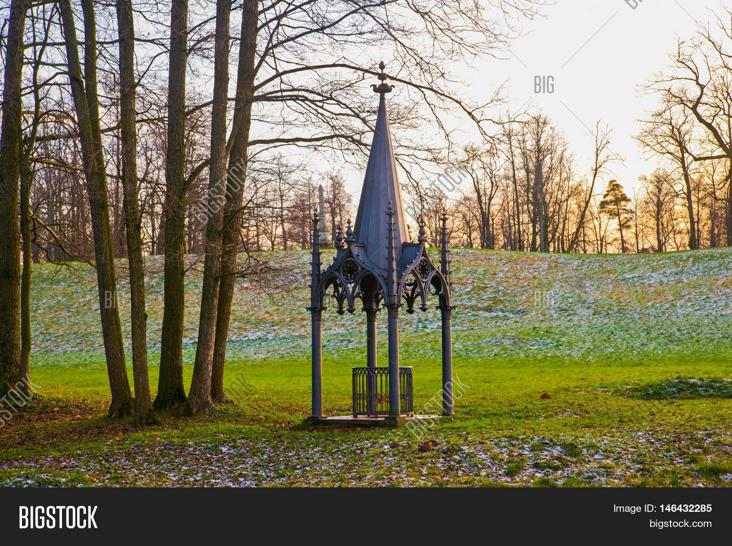 Gothic Well Park Image & Photo (Free Trial) | Bigstock