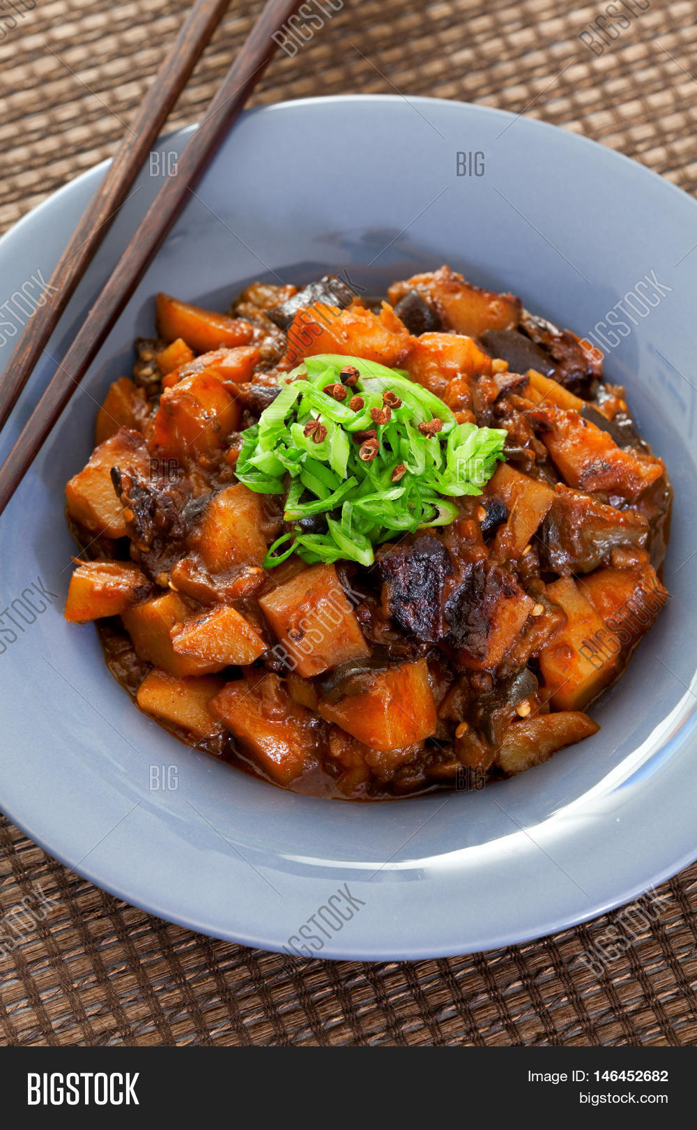 Asian Vegetarian Meal Image & Photo (Free Trial) | Bigstock