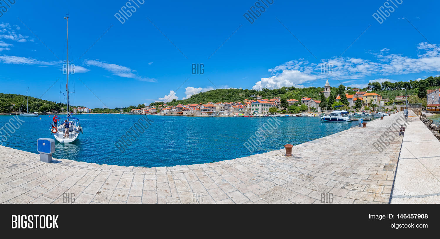 Prvic Luka Croatia Image & Photo (Free Trial) | Bigstock