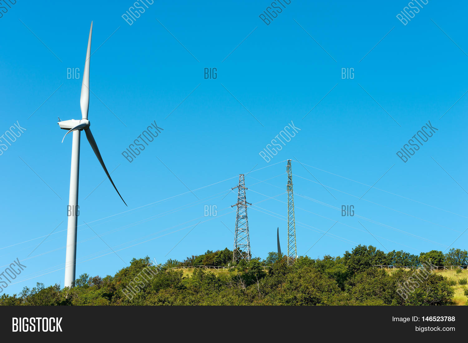 White Wind Turbine Image & Photo (Free Trial) | Bigstock
