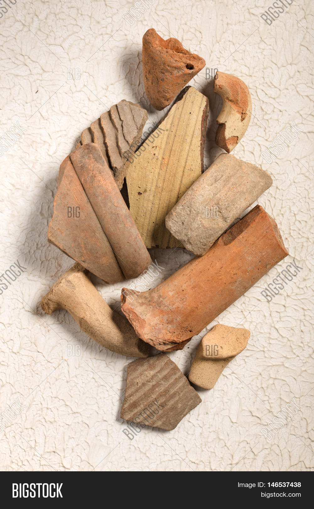 Pottery Shards On Image & Photo (Free Trial) | Bigstock