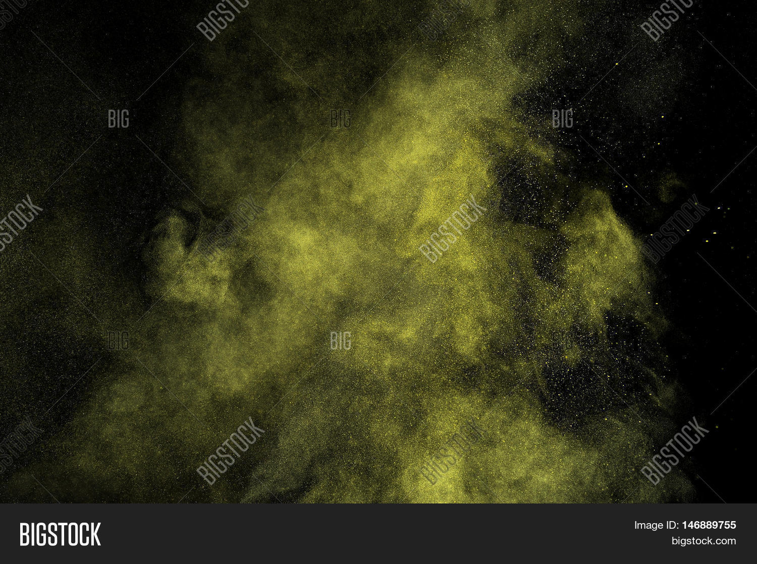 Gold Powder Explosion Image & Photo (Free Trial) | Bigstock