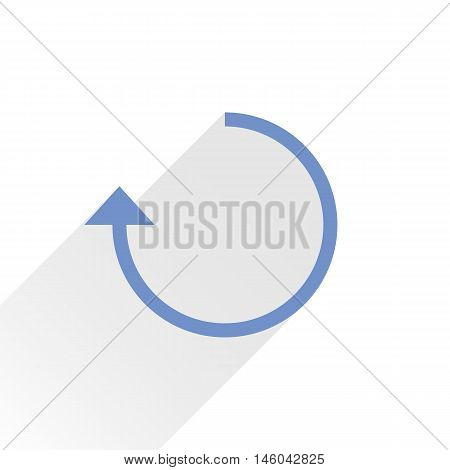 Blue Arrow Icon Vector & Photo (Free Trial) | Bigstock