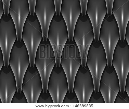 Black Dragon Scales Vector & Photo (Free Trial) | Bigstock