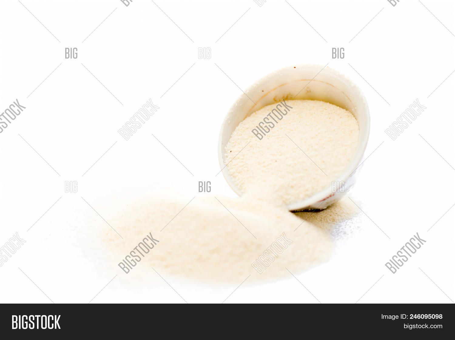 Semolina Flour White Image & Photo (Free Trial) | Bigstock