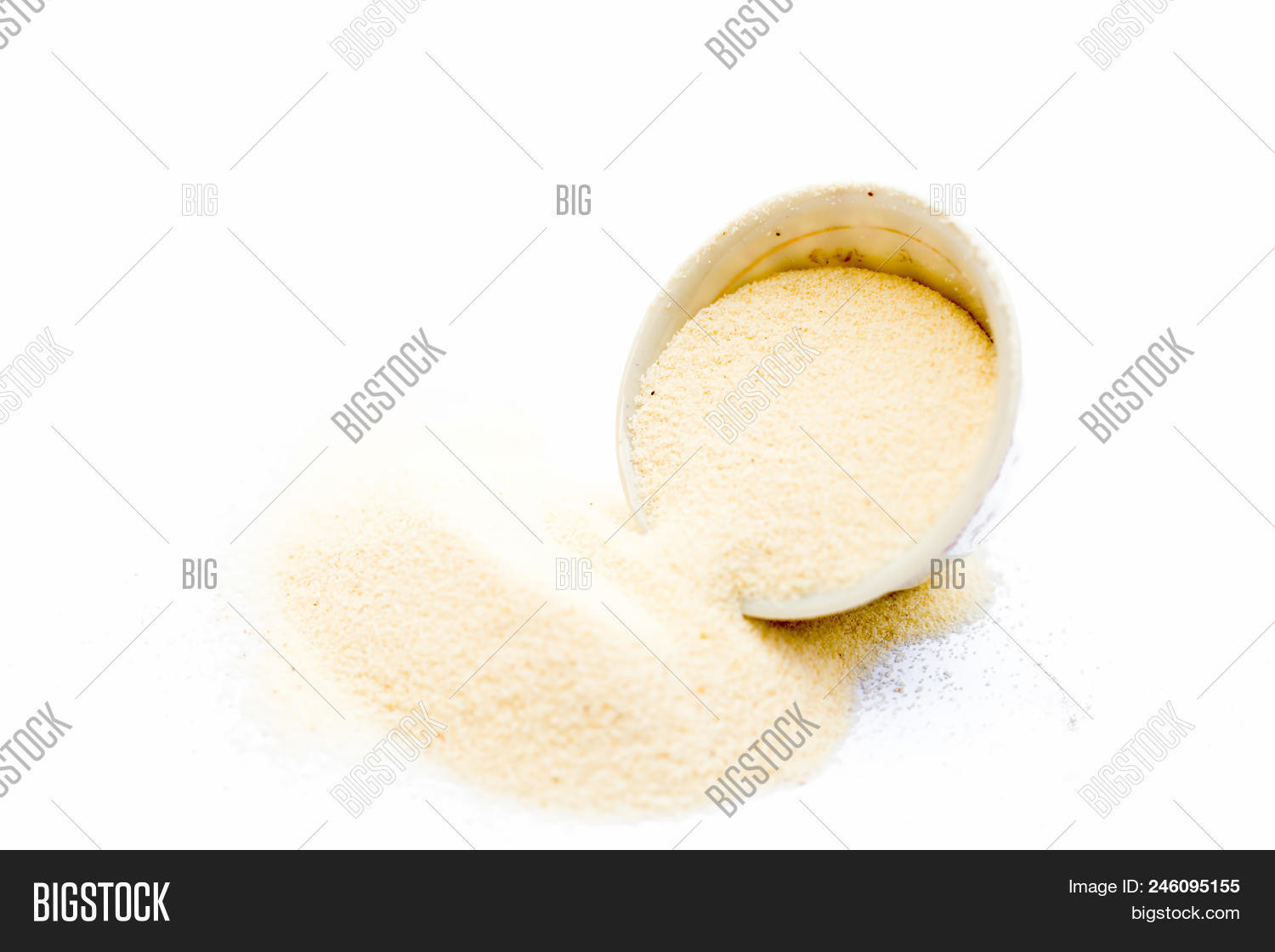 Semolina Flour White Image & Photo (Free Trial) | Bigstock