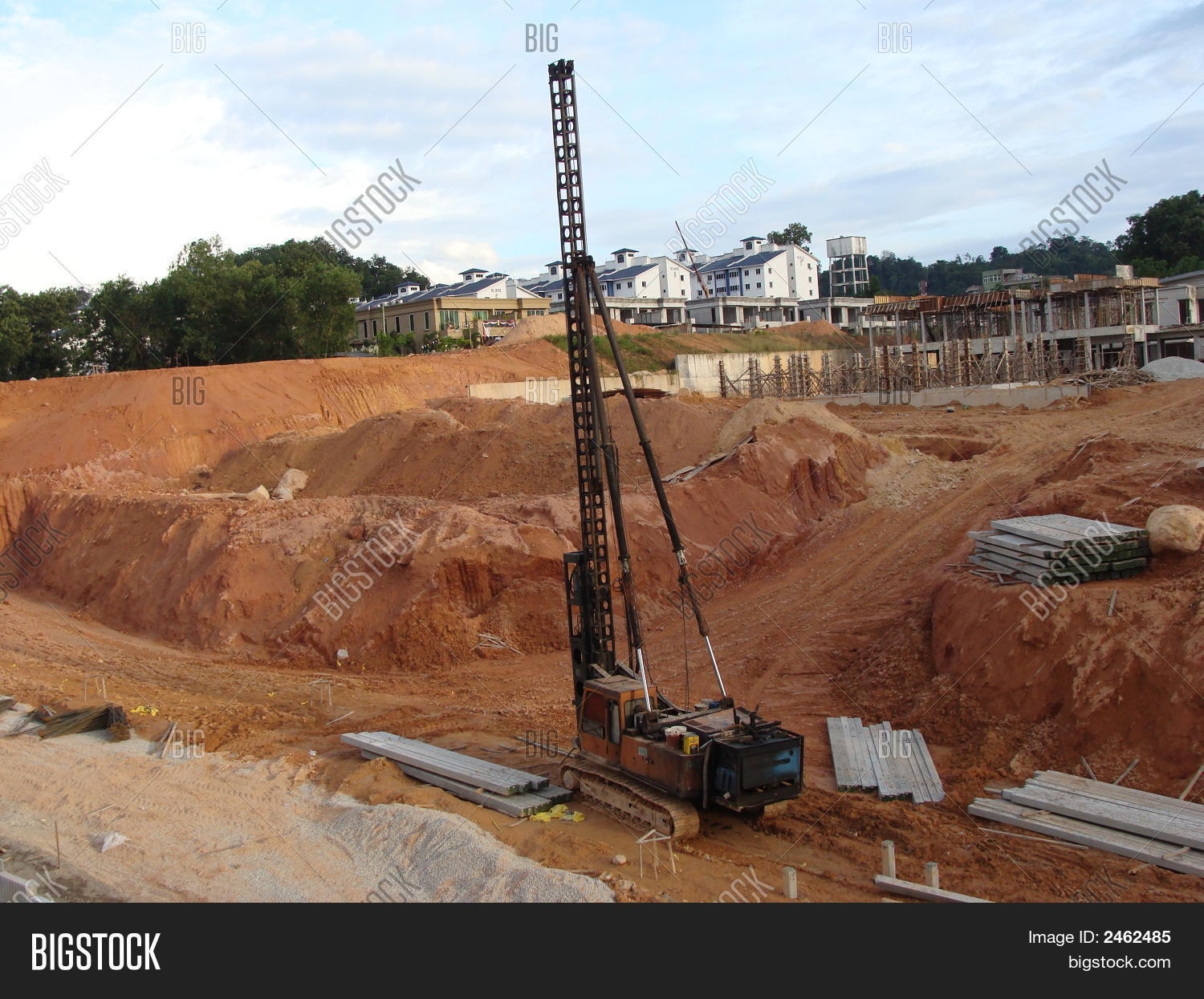 Pile Driver Image & Photo (Free Trial) | Bigstock