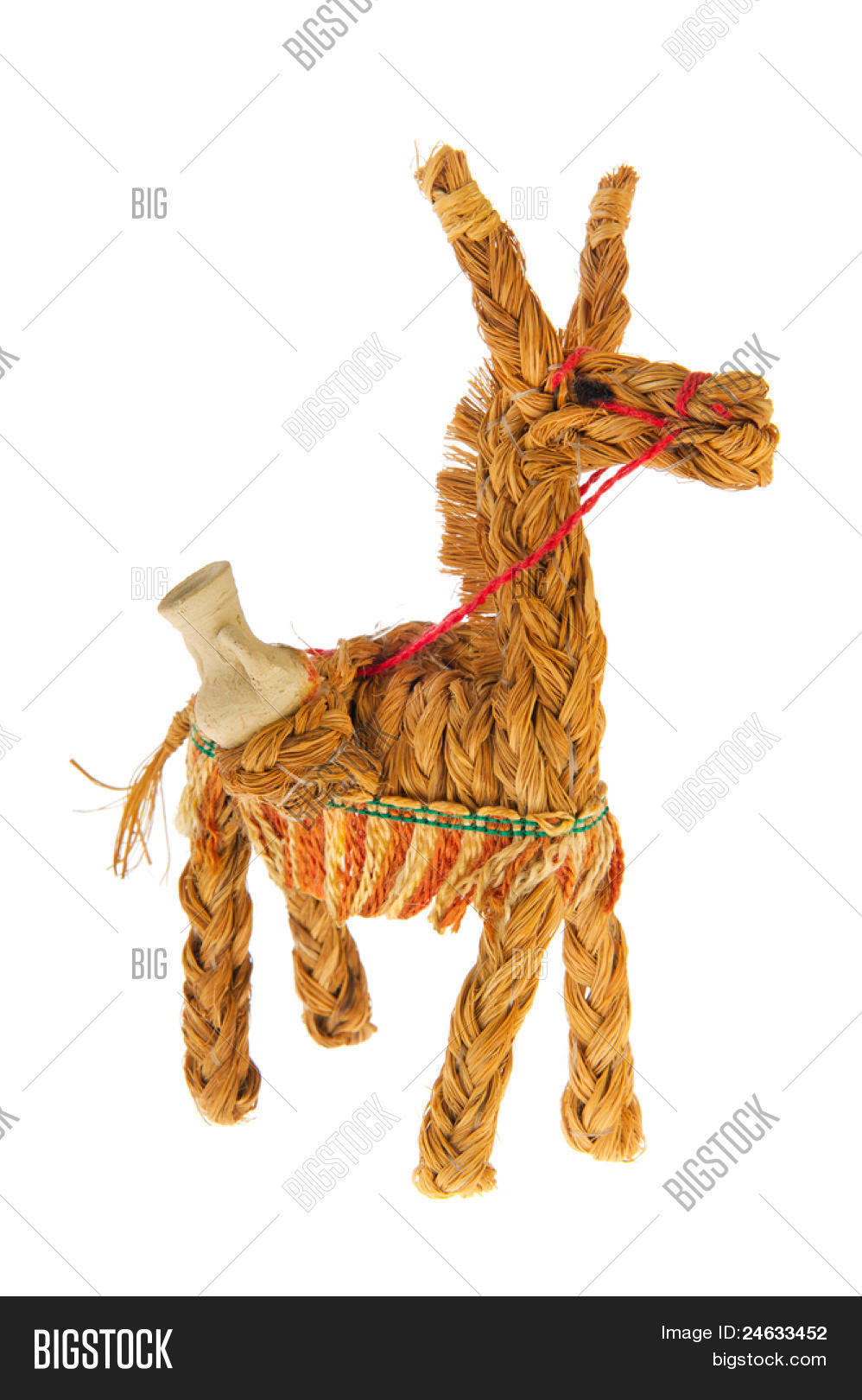 Straw Spanish Donkey Image & Photo (Free Trial) | Bigstock