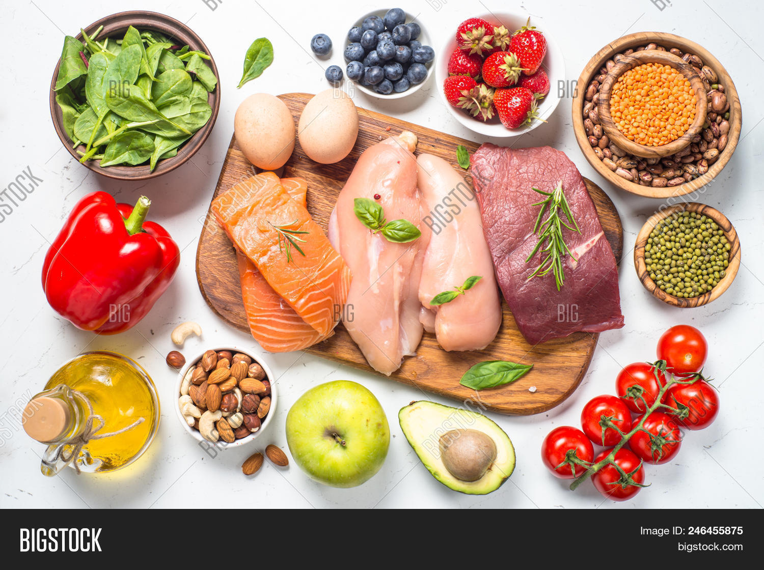 Balanced Diet Food Image & Photo (Free Trial) | Bigstock