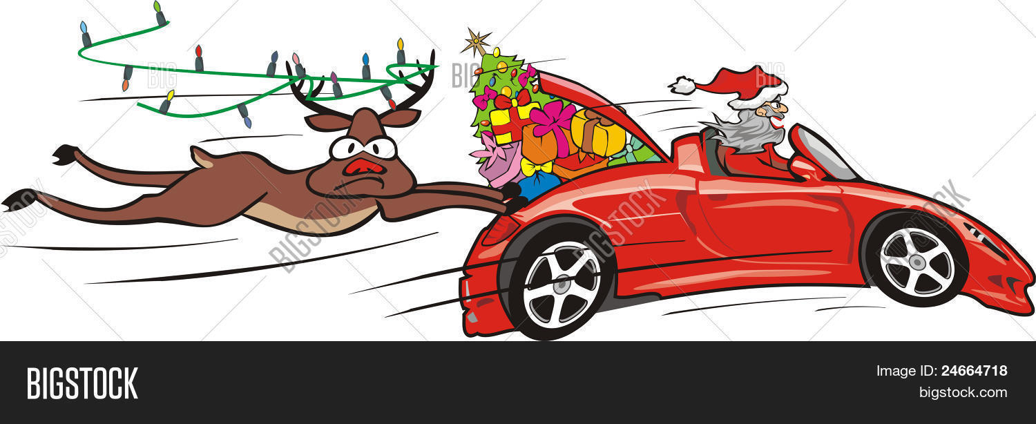 Crazy Santa Vector & Photo (Free Trial) | Bigstock