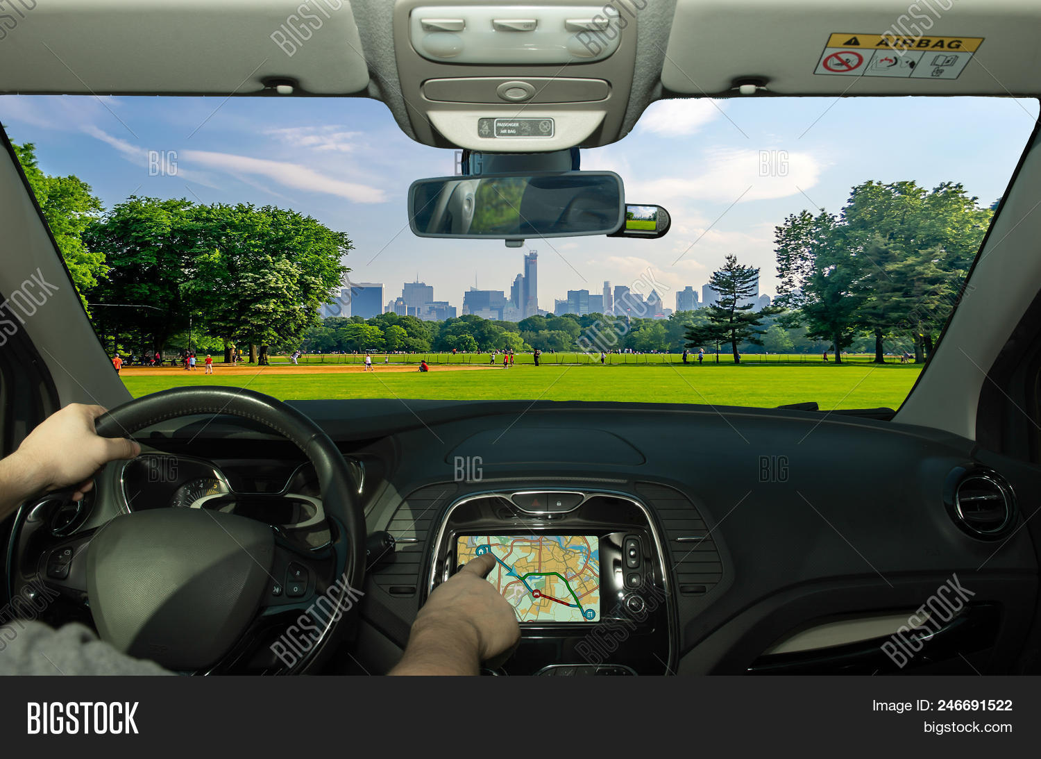 Driving Car While Image & Photo (Free Trial) | Bigstock