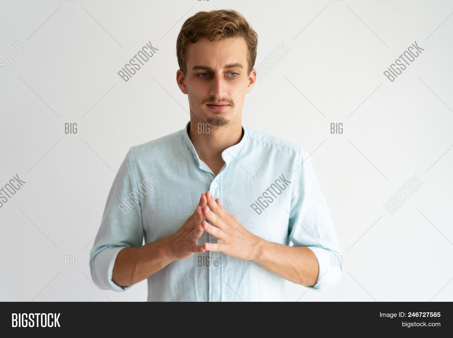 Concerned Serious Guy Image & Photo (Free Trial) | Bigstock