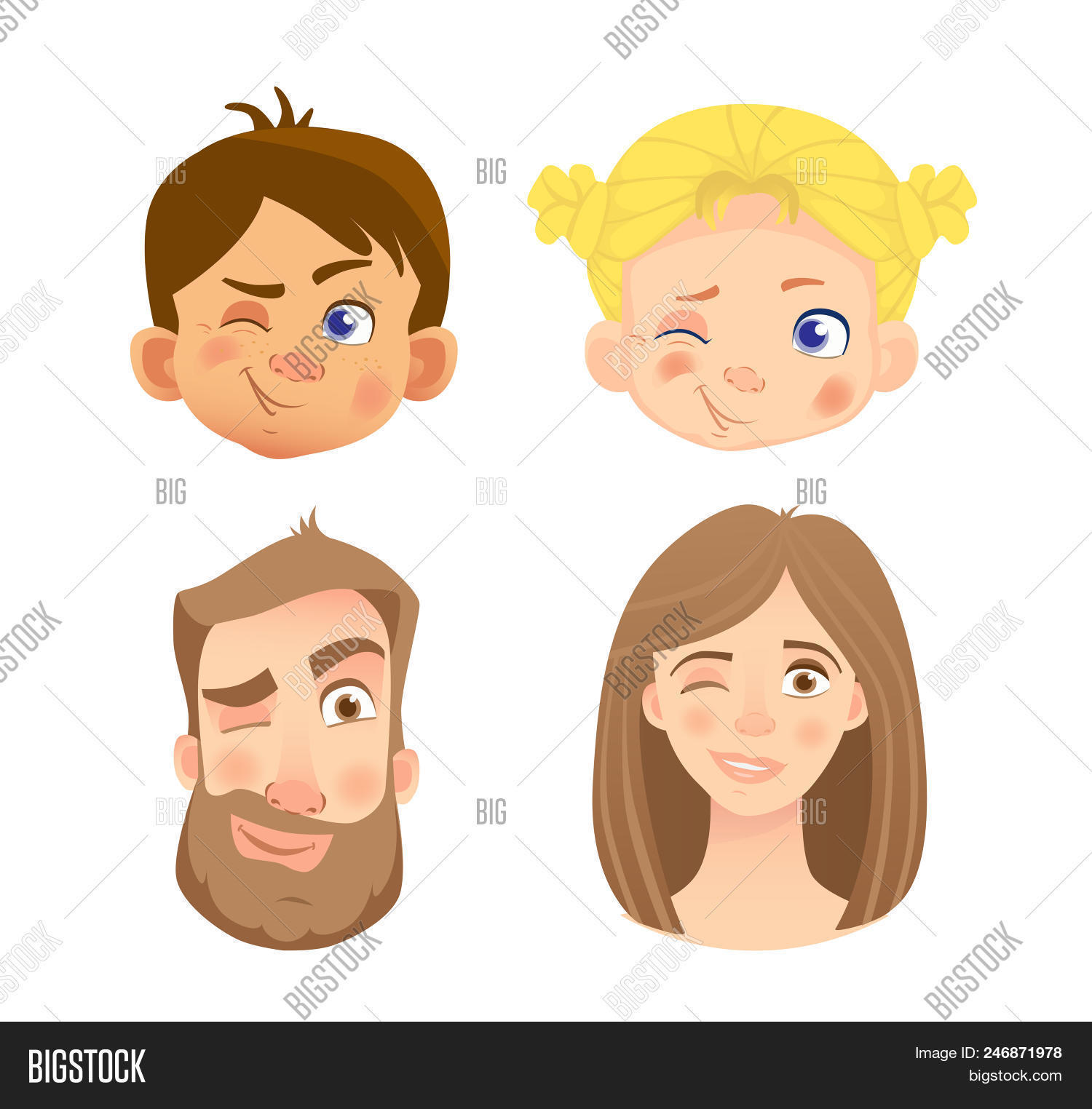 Emotions Human Face. Image & Photo (Free Trial) | Bigstock
