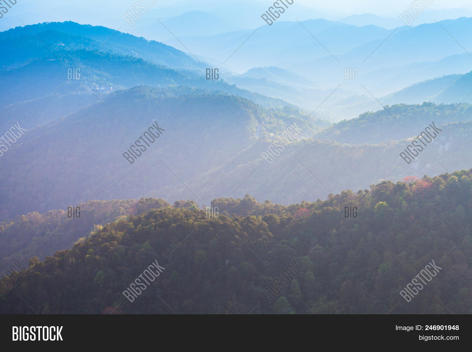 Doi Pha Mee View Point Image & Photo (Free Trial) | Bigstock