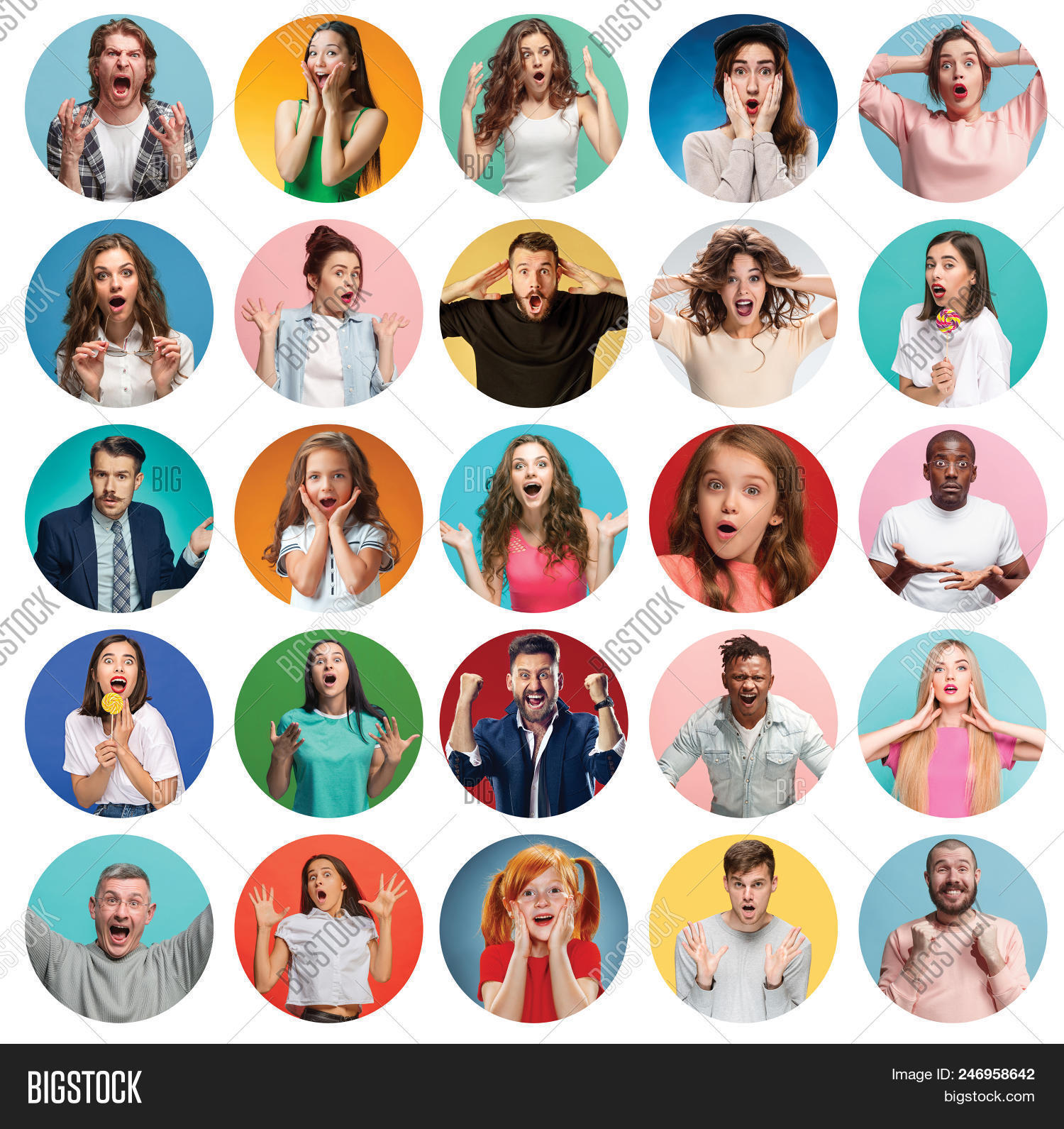 Collage Faces Image & Photo (Free Trial) | Bigstock