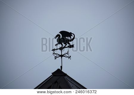 Black Dragon Wind Vane Image & Photo (Free Trial) | Bigstock