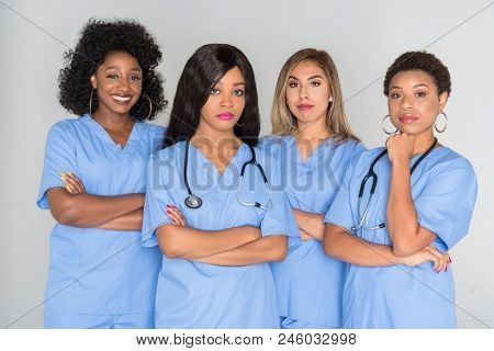 Nurses Who Working Image & Photo (Free Trial) | Bigstock