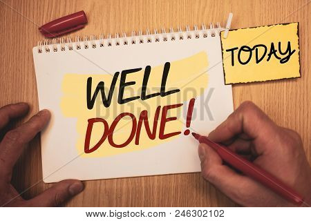 Job Well Done Images, Illustrations & Vectors (Free) - Bigstock