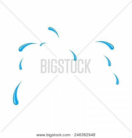 Sweat Drops Comic Vector & Photo (Free Trial) | Bigstock