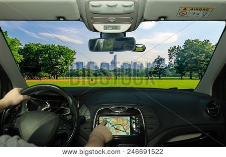 Driving Car While Image & Photo (Free Trial) | Bigstock