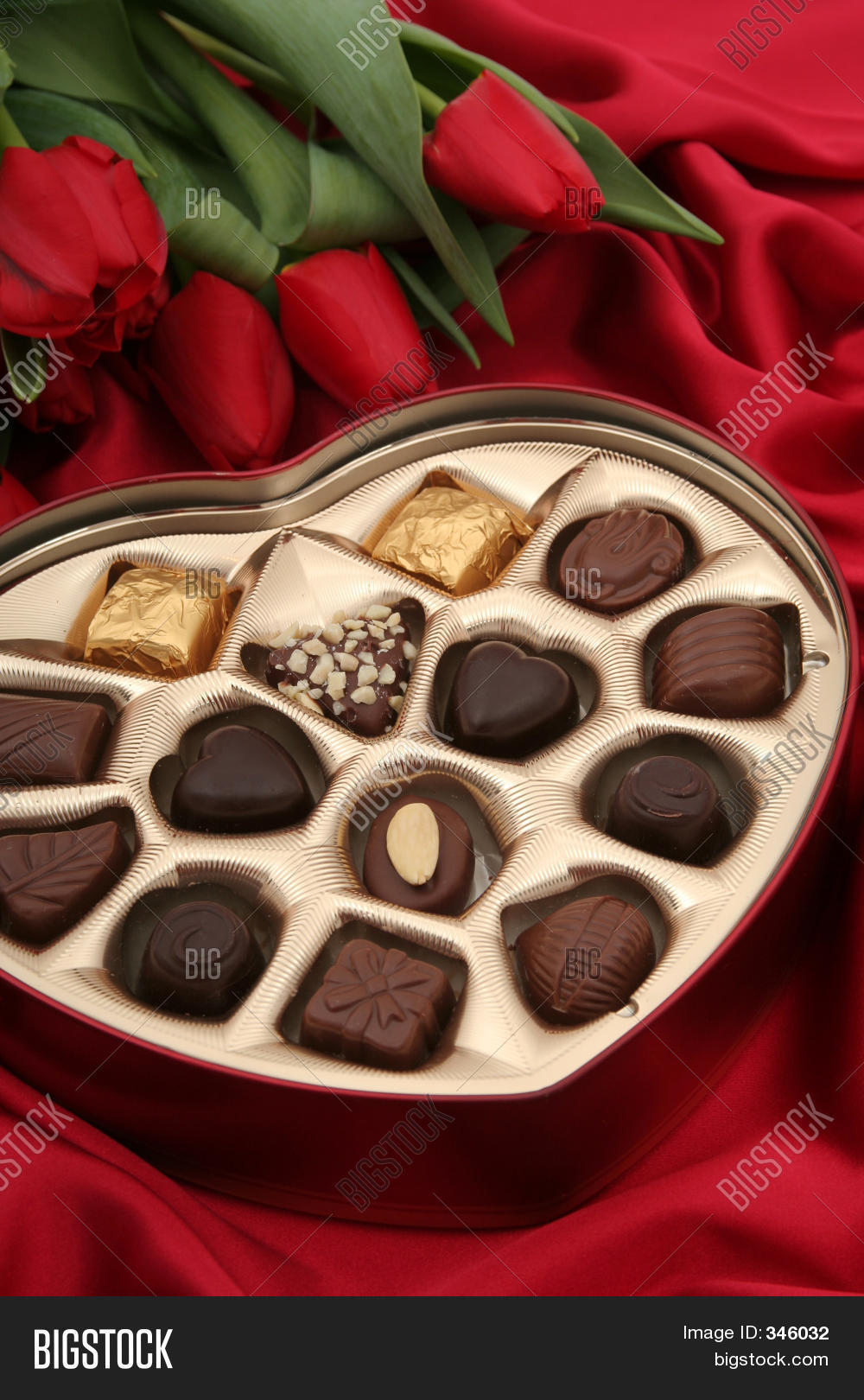Heart Shaped Box Candy Image & Photo (Free Trial) | Bigstock