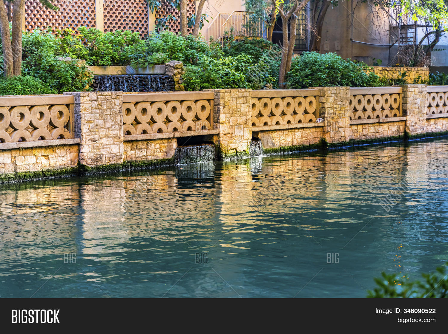 Waterfall Reflection Image & Photo (Free Trial) | Bigstock