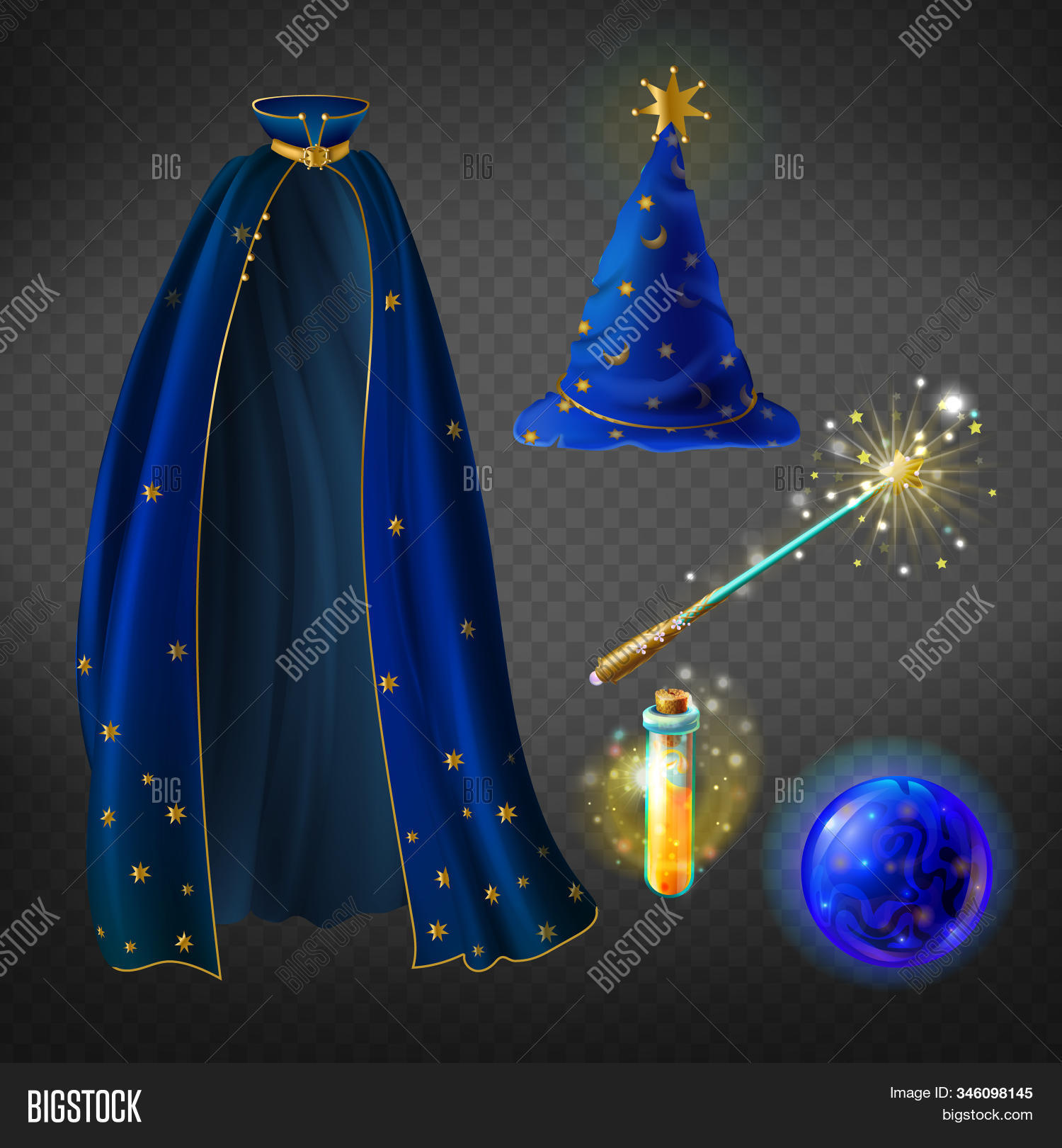 Set Wizard Costume Image & Photo (Free Trial) | Bigstock