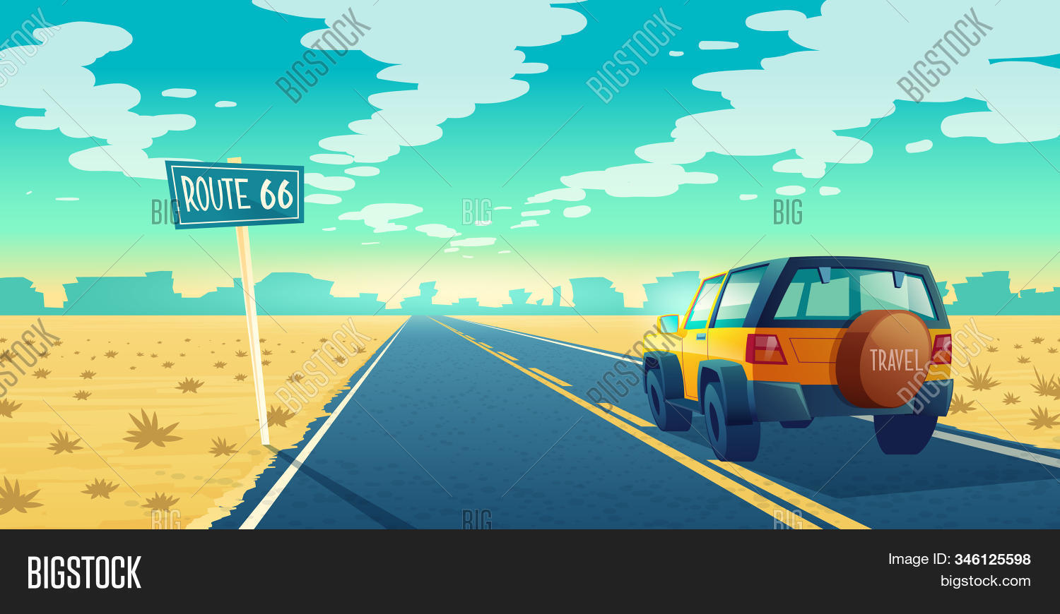 Cartoon Landscape Image & Photo (Free Trial) | Bigstock