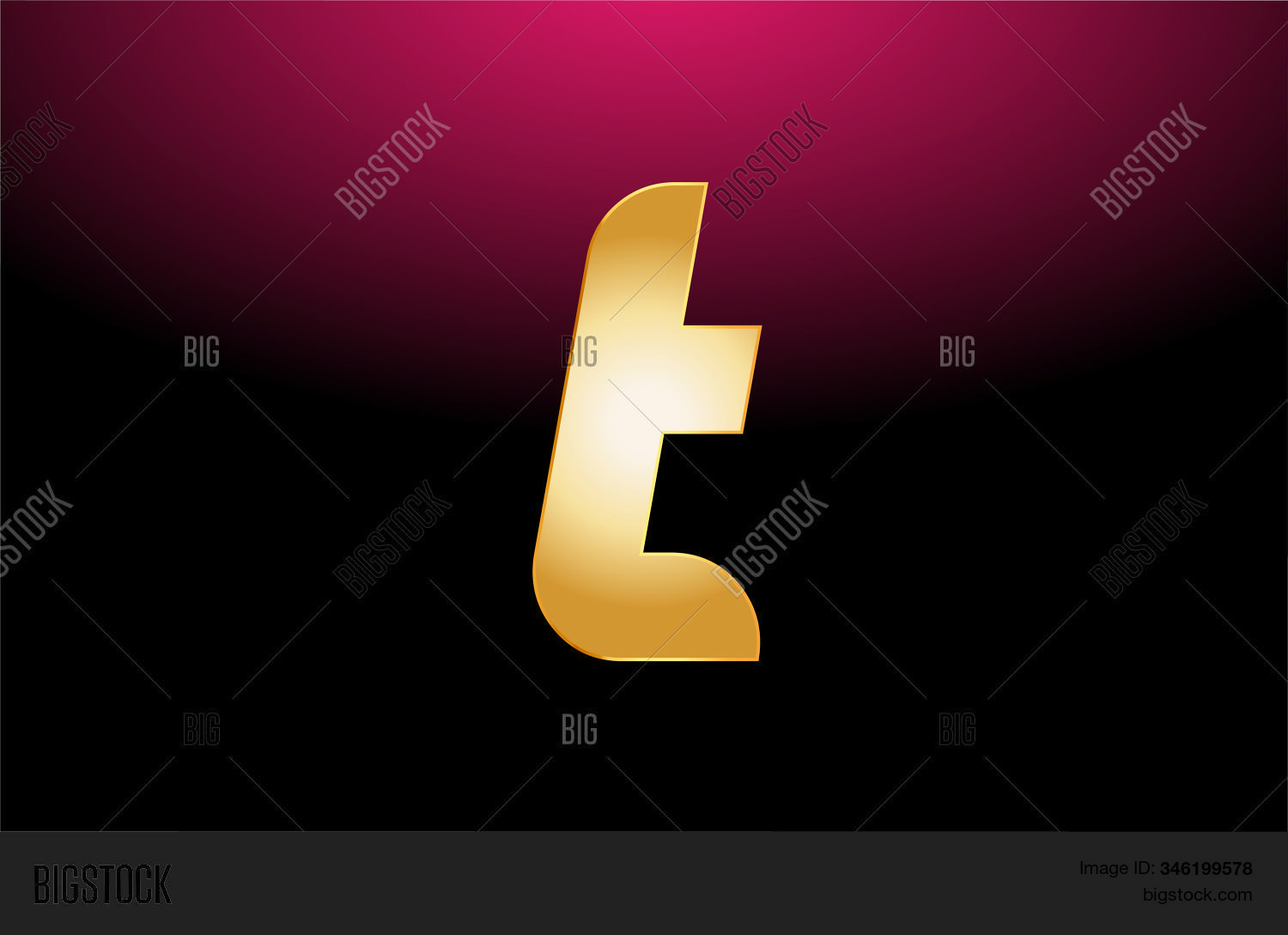 Gold Golden Metal Vector & Photo (Free Trial) | Bigstock