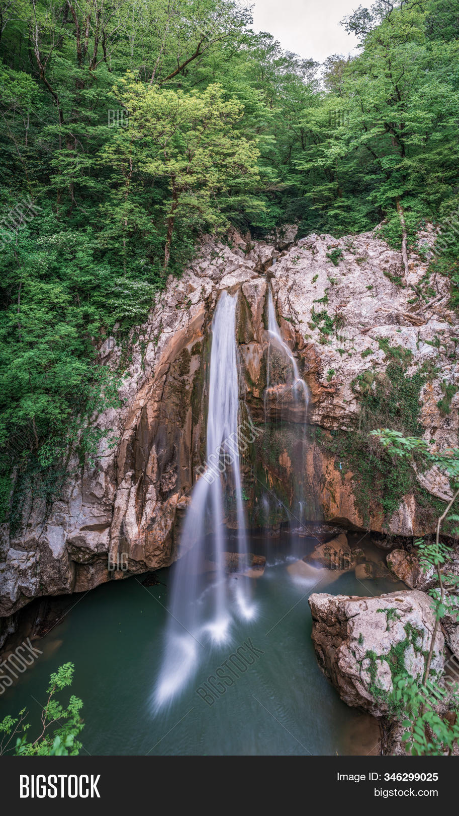 High Waterfall Falls Image & Photo (Free Trial) | Bigstock