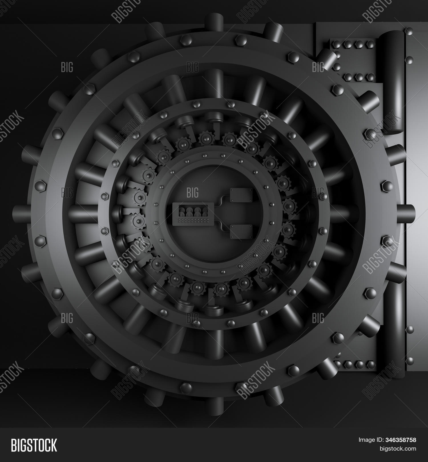 Door Vault Black Image & Photo (Free Trial) | Bigstock