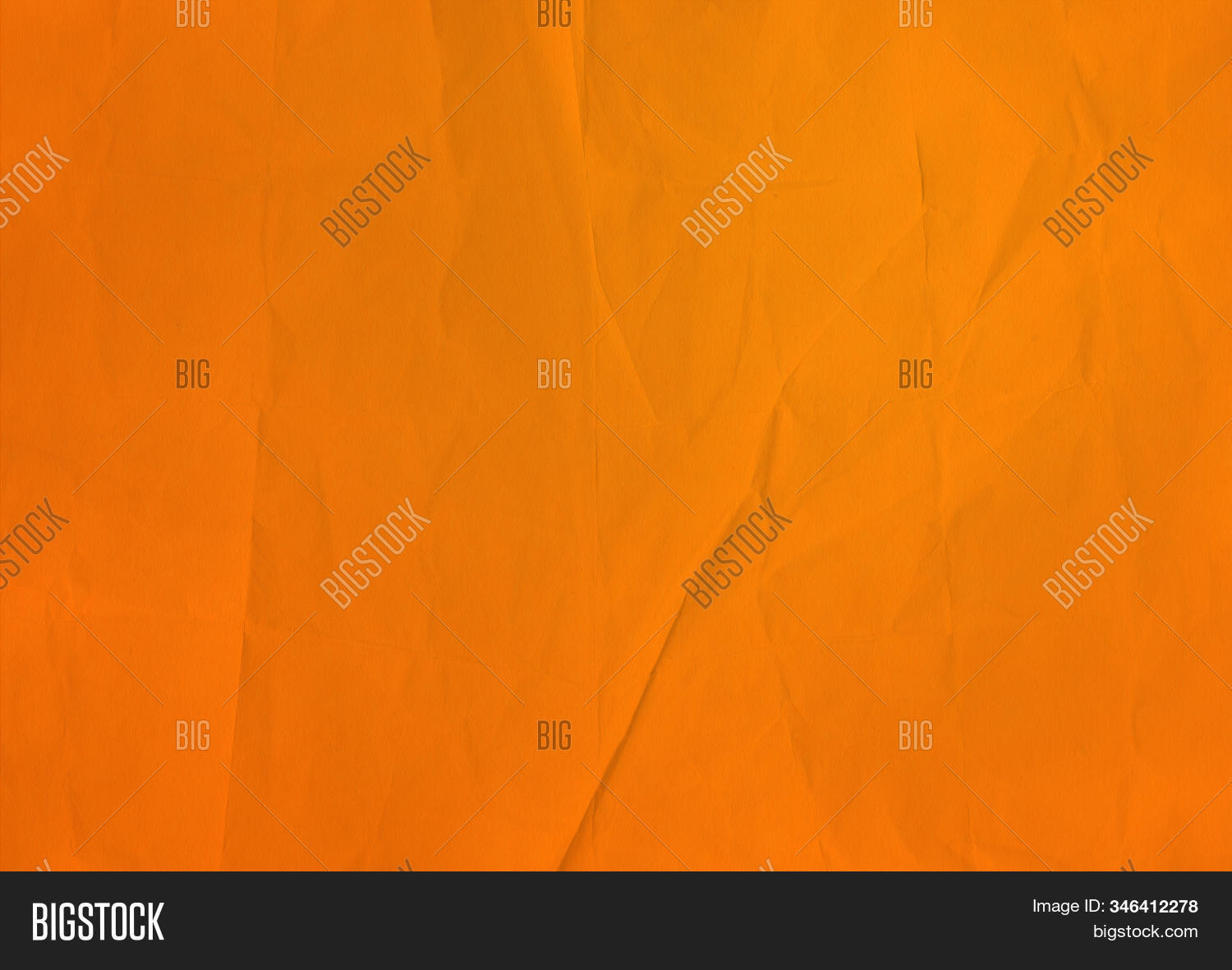 Old Orange Crumpled Image & Photo (Free Trial) | Bigstock