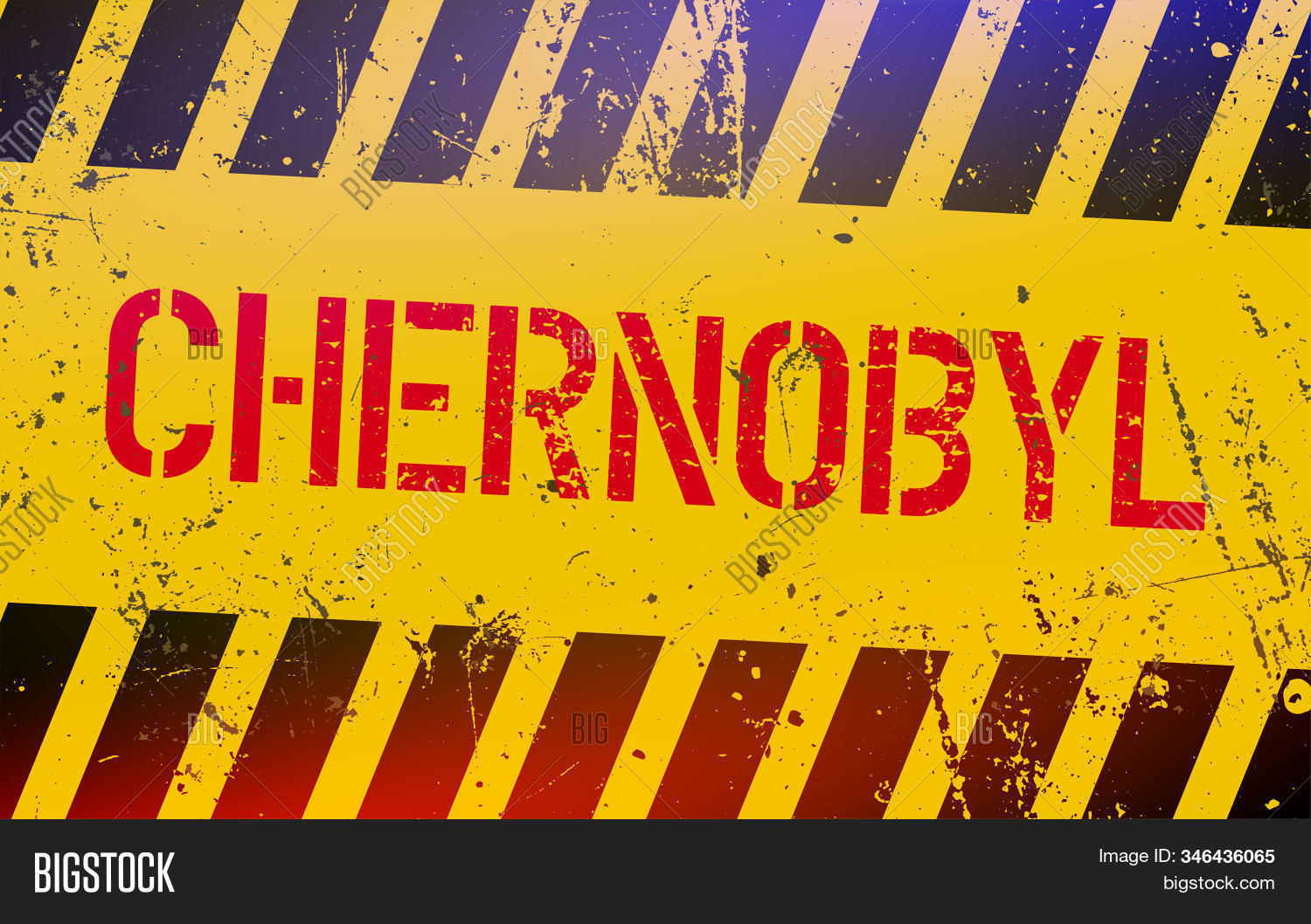 Chernobyl Warning Sign Image & Photo (Free Trial) | Bigstock
