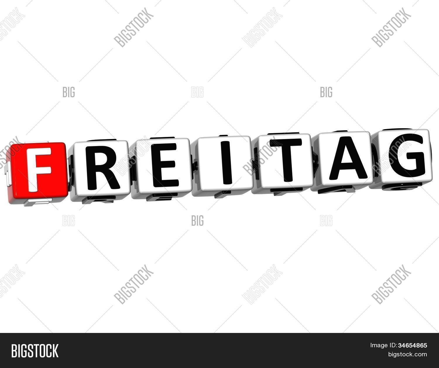 3D Friday German Image & Photo (Free Trial) | Bigstock