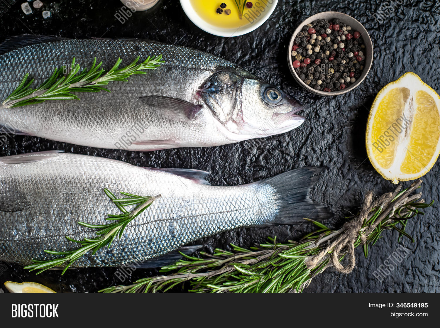 Fresh Fish Sea Bass. Image & Photo (Free Trial) | Bigstock