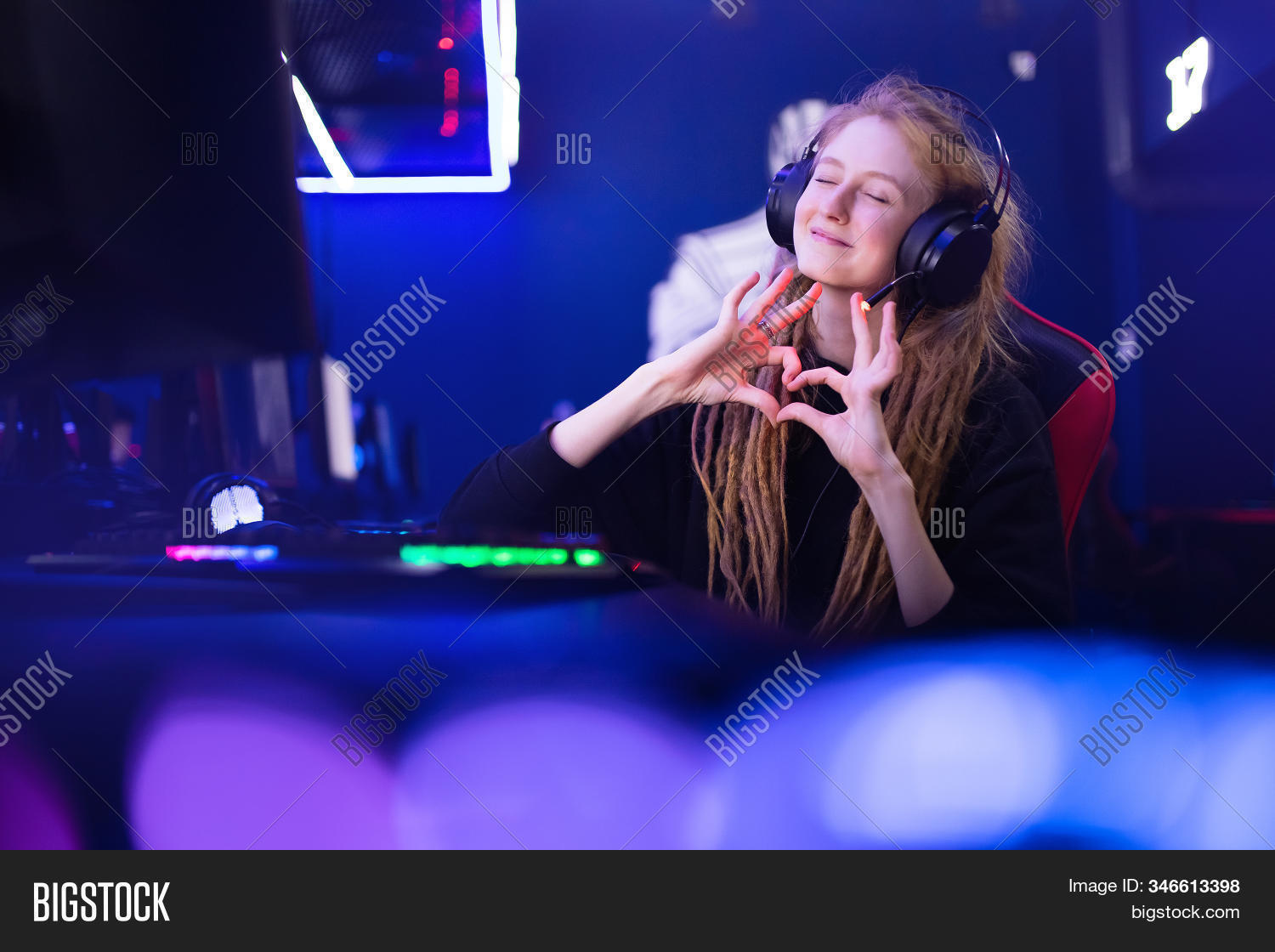 Streamer Beautiful Image & Photo (Free Trial) | Bigstock