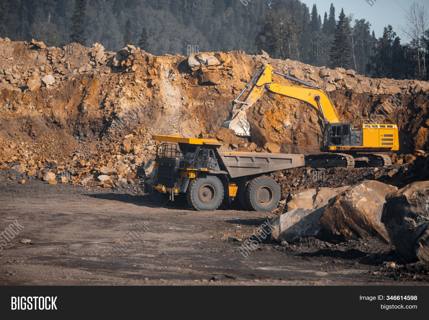Open Pit Gold Mine, Image & Photo (Free Trial) | Bigstock
