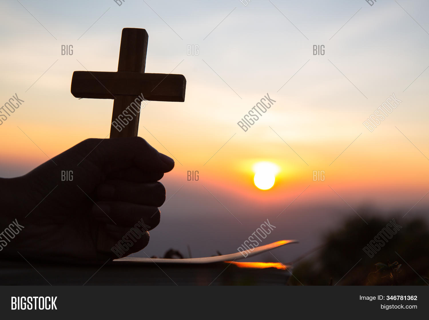 Hand Holding Cross. Image & Photo (Free Trial) | Bigstock