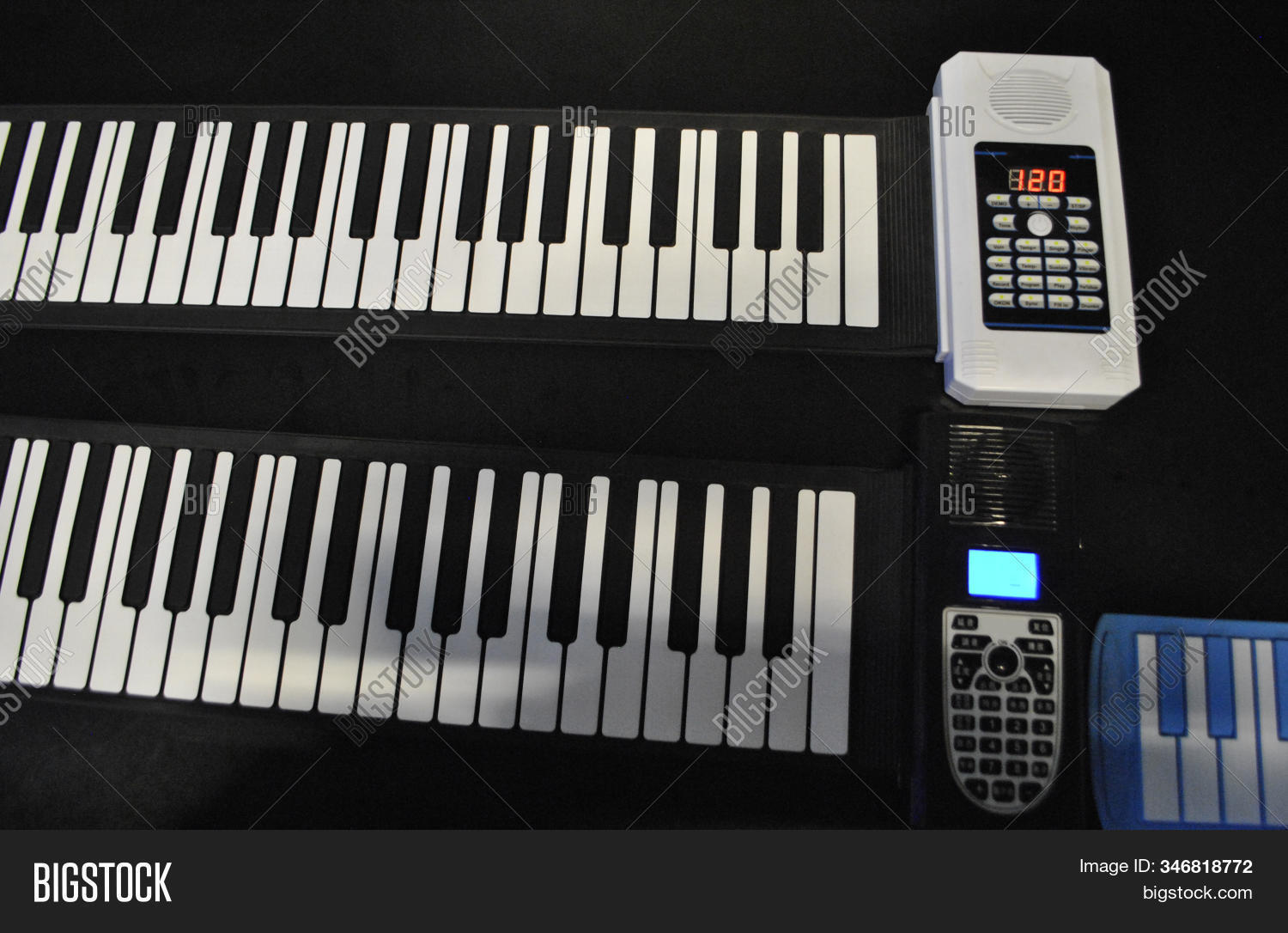 Electronic Piano Keys Image & Photo (Free Trial) | Bigstock