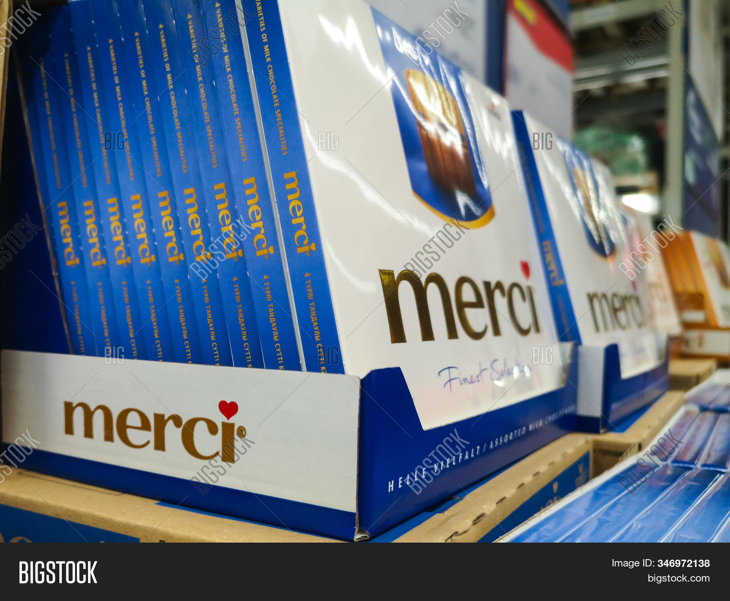 Merci Chocolate Blue