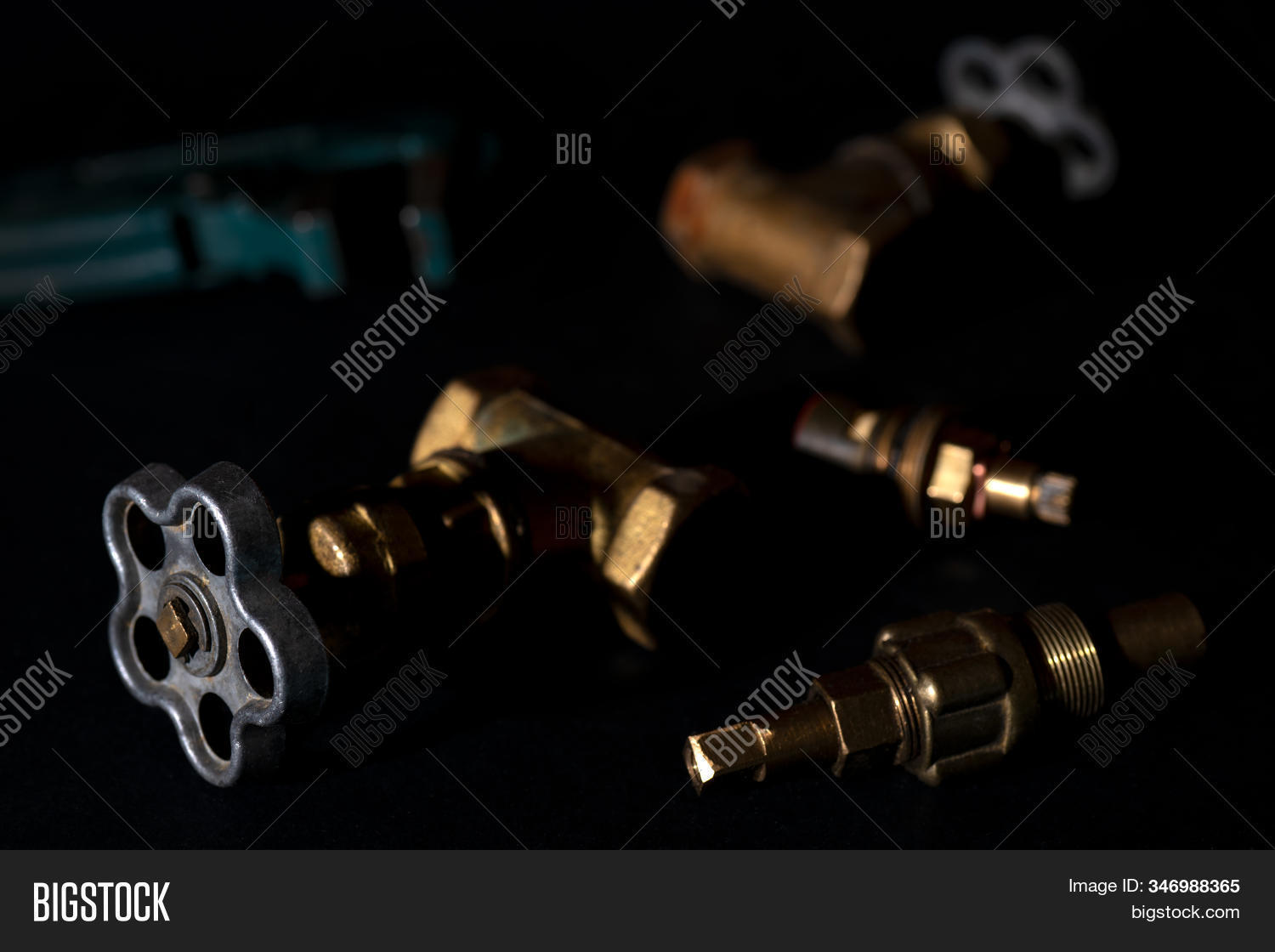 Plumbing Set. Shutoff Image & Photo (Free Trial) | Bigstock